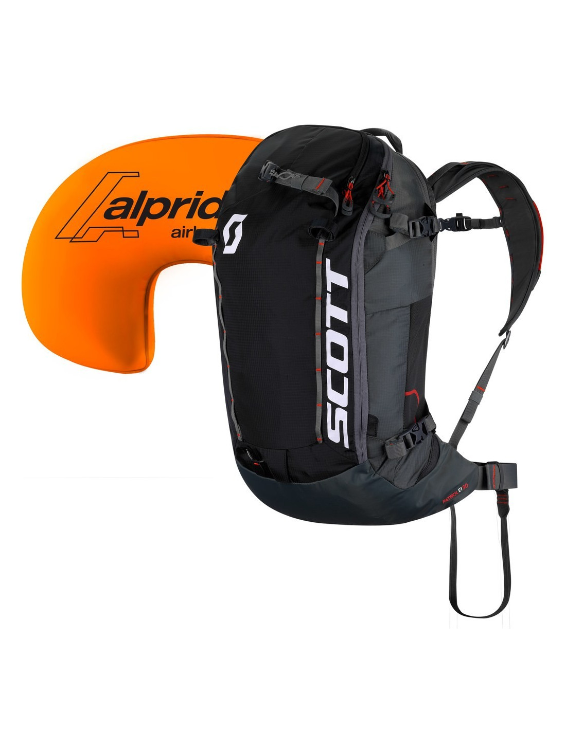 Scott Pack Patrol E1 30 Kit AP - Svart/Grå