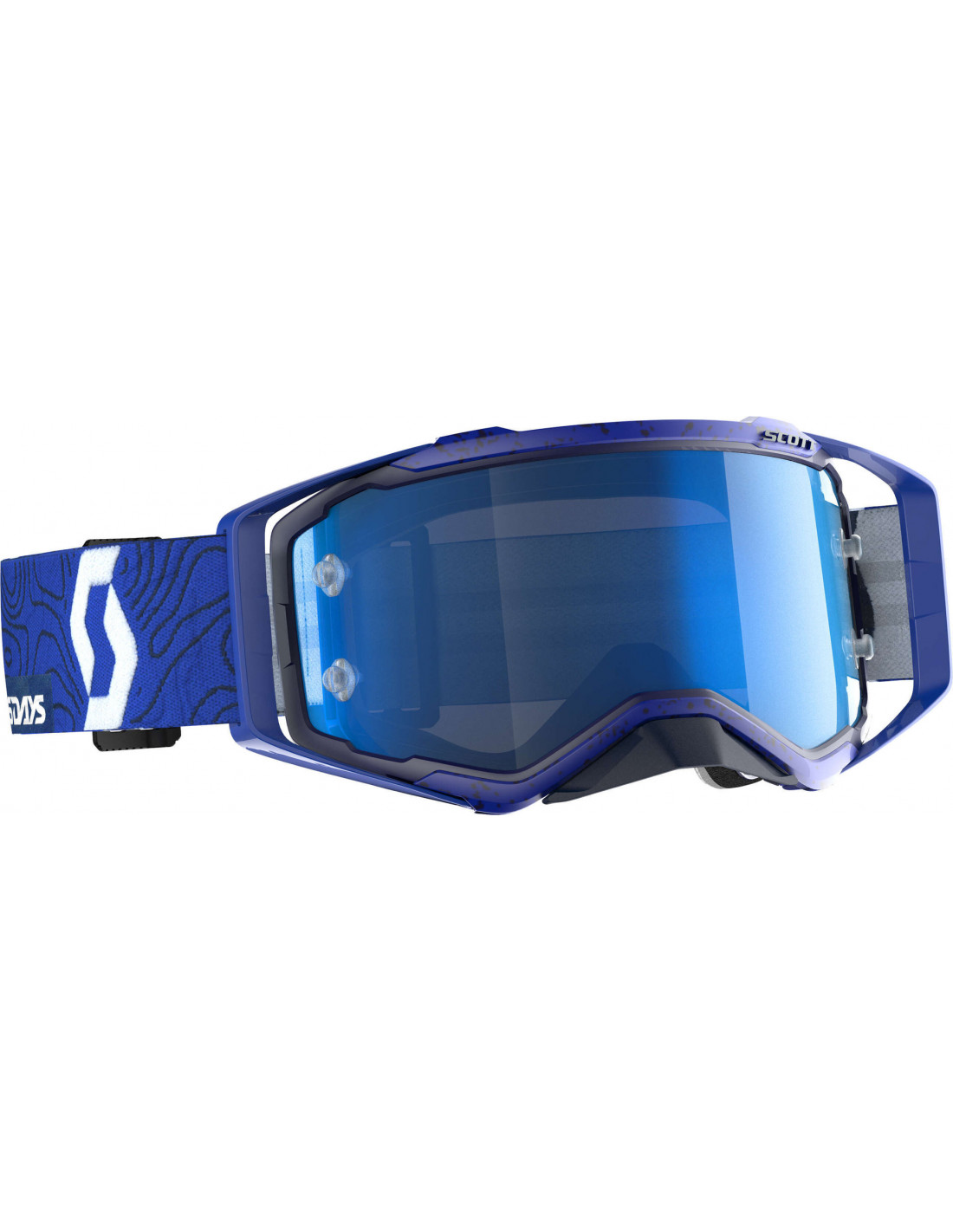 Scott Goggle Prospect 6 Days Italy Limited - Blå/Blå Chrome Works